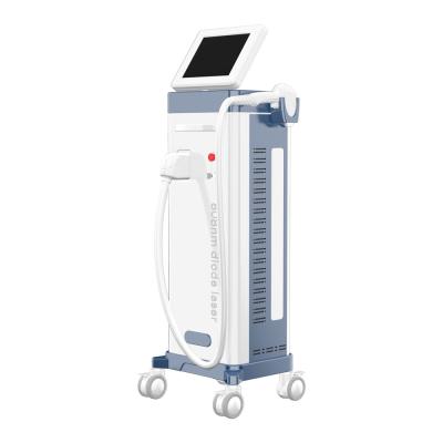 China Fda Approved Advanced Vertical White Color Lightsheer Diode Laser Hair Removal Machine 808nm for sale