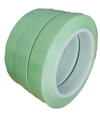 Cina Alto colore verde chiaro termoresistente 50mmX50m del nastro di impionbatura del film del rilascio in vendita