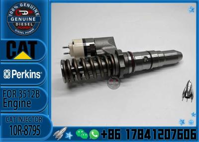 China Categoría 3512C Motor inyector diesel común Inyector de combustible ferroviario 2458272 245-8272 10R-8795 para Caterpillar 3512C en venta