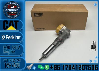 China 1563895 1697408 Partes del motor Inyector de combustible 156-3895 169-7408 171-9704 Para el motor CAT Caterpillar 3412 en venta