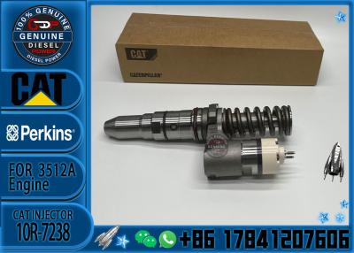 Cina Cat 3508C 3512C Motore iniettore diesel comune iniettore di carburante ferroviario 246-1854 10R-7238 per Caterpillar in vendita