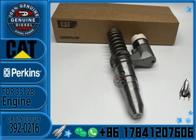 China Cat Excavator 3512B/3512C/3516C engine spare parts fuel system oem common rail fuel injector 392-0216 / 20R-1277 for sale