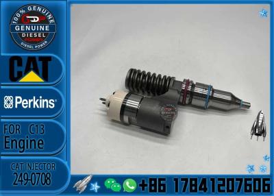 China Peças de escavadeira c10 Motor Injetor249-0707 249-0708 253-1459Injetor de combustível Para escavadeira à venda