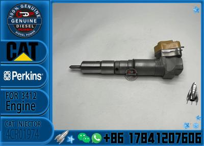 China Peças de escavadeira 3412 Injetor de motor 232-1183 4CR01974 169-7408 222-5967 232-1175 Injetor de combustível para escavadeira à venda