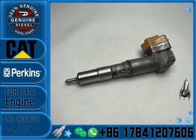 China Peças de escavadeira 3412 Injetor de motor 20R-0758 10R-1267 10R-1266 174-7527 20R-0760 Injetor de combustível para escavadeira à venda