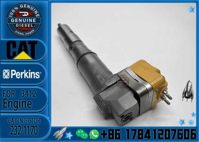 China Peças de escavadeira 3412 Motor Injetor 111-7916 198-4752 20R-5392 198-6877 232-1170 Injetor de combustível Para escavadeira à venda