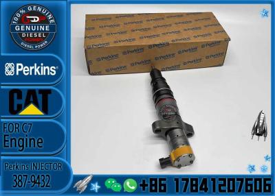 China Deeltjes graafmachine E336D E330D C9 Motor Common Rail Fuel Injector 557-7633 387-9438 Te koop