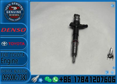Cina iniettore di carburante comune 23670-30240 095000-7380 iniettore di carburante per Toyota 2KD-FTV in vendita