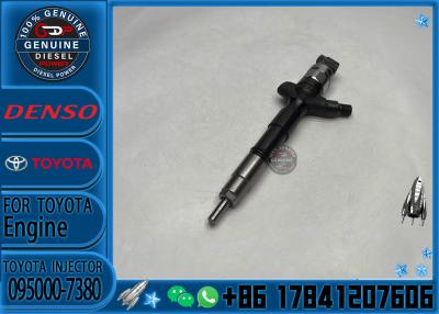 Cina iniettore di carburante comune 23670-30240 095000-7380 iniettore di carburante per Toyota 2KD-FTV in vendita