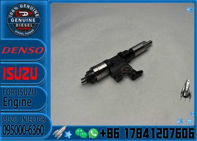 China Hot Sale Diesel Engine Fuel Injector 095000-6360 Fuel Injector Assembly 8-97609788-0 For ISUZU 4HK1 6HK1 for sale