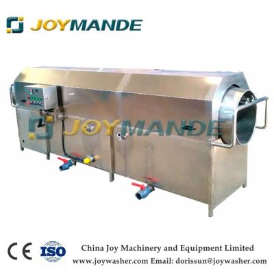 China Industrial Vegetable And Fruit Rotary Washing Machine Rotary Washer for sale