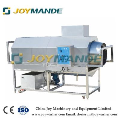 China Industrial Vegetable And Fruit Rotary Washing Machine Rotary Washer for sale