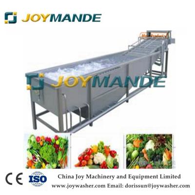 China Industrial Ozone Sterilization Fruit And Vegetable Washer for sale