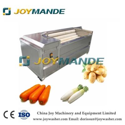 China High Quality Industrial Potato Carrot Washer And Peeler Machine for sale