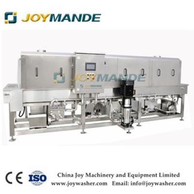 China Industrial Turnover Box Washing Cleaning Machine Turnover Box Washer With CE for sale