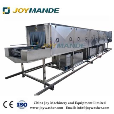 China Industrial Plastic Basket Washing Cleaning Machine Plastic Basket Washer With CE for sale