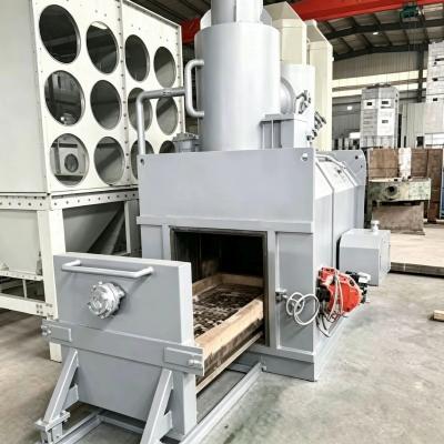 China Fully Enclosed Environmental Protection Equipment Push Pull Waste Burning Incinerator for sale