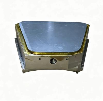 China Customized Forward Thrust Pad with Babbitt Alloy Surface and Precision Engineered Oil Wedge for Stable Oil-Film Formation in Steam Turbines for sale