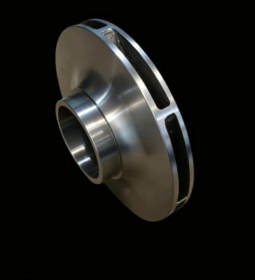 China Customized High-Strength Alloy Closed-Type Steam Turbine Main Oil Pump Impeller for sale