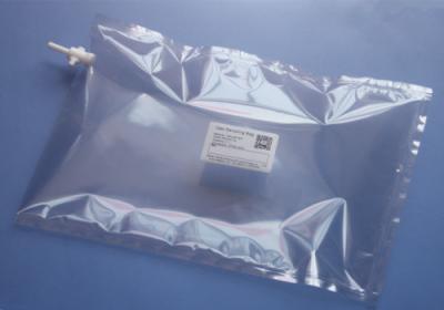 China Polyester gas sampling bag with PTFE  valve(on the side of the bag) silicone septum POLC31_3L (odor bags/Stench bag) for sale