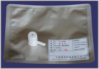 China China Manufacturer DEVEX air/gas sampling bags with ABS (L-type) On/Off Combination valve with side-connector  DEV61_5L for sale