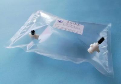 China Tedlar® PVF Gas Sampling Bag with PTFE dual-valve with silicone septum port  TDL32_10L Tedlar PVF sample VOCs detection for sale