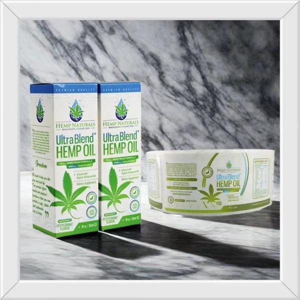 Quality CBD Oil Packaging Paper Box for Dropper Bottles Customization Stack 7-10pcs for sale