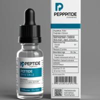 Quality Customizable Dropper Bottle Sticker for Pharmaceutical Oil Peptide Package for sale
