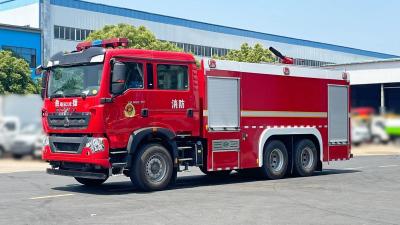 China HOWO Sino Water Tanker Fire Truck Fire Pumper Tender Sprinkler Fire Engine Truck for sale