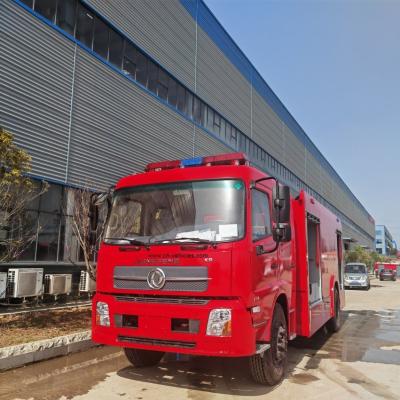 China Dongfeng Kr Fire Extinguisher Truck , Foam Tanker Dry Powder Fire Truck for sale