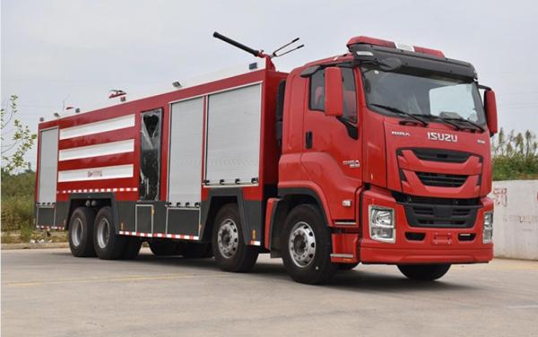Quality ISUZU Giga Fire Fighter Vehicle 12000liters Water 3400liters Foam 2000liters Powder Combined for sale