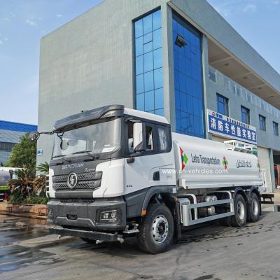 China Shacman X3000 20000 Liters Water Tanker Truck 400HP 10 Wheels Water Sprinkler Truck for sale