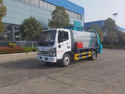 China Dongfeng Kitchen Garbage Truck Trash Compactor Garbage Transport Truck for sale