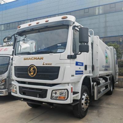 China Shacman L3000 Refuse Compactor Vehicle 16cbm Garbage Collection Truck 260HP for sale