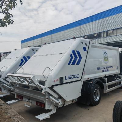 China Shacman L3000 Refuse Compactor Vehicle 16cbm Garbage Collection Truck 260HP for sale
