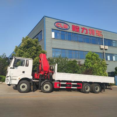 China Shacman H3000 Heavy Duty Truck Mounted Crane 6X4 Palfinger 25ton-35ton Hydraulic Knuckle Boom Crane for sale