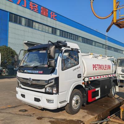 China Dongfeng Captain RHD Mini Fuel Truck , Aircraft Refueling Trucks Manufacturers for sale