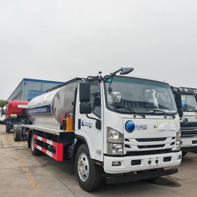 China ISUZU 8ton Asphalt Distribution Truck Mobile Asphalt Spraying Truck For Road Bitumen Truck for sale