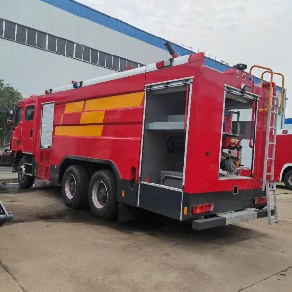 Quality Foton Auman Foam Fire Department Rescue Truck 6x4 Customization for sale