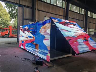 China Vehicle Mounted LED Truck Mobile Digital LED Billboard Advertising Truck for sale