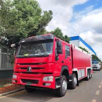 Quality Howo 430hp 24000liter Foam Water Tanker Fire Truck For Industrial Fires / for sale