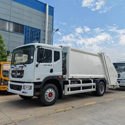 China Dongfeng Captain Rear Loader Garbage Truck Compactor Refuse Waste Collection Vehicle for sale