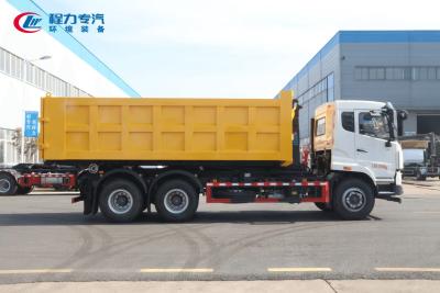Cina Autocarro compattatore HOWO a 3 assi con gancio di sollevamento e gru XCMG da 3 tonnellate in vendita