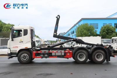 Cina Autocarro compattatore HOWO a 3 assi con gancio di sollevamento e gru XCMG da 3 tonnellate in vendita