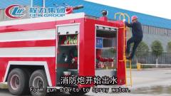 CLW Marke 6*6 Allradantrieb Feuerwehr-Rettungsfahrzeug, Feuerwehrausrüstungsfahrzeug