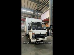 Autocarro Frigorifero HOWO, Furgone Frigorifero per Officina Mobile