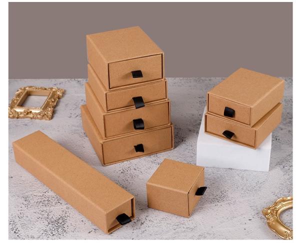 Quality Recyclable Cardboard Packaging Boxes , Hard Rigid Drawer Box Packaging With for sale