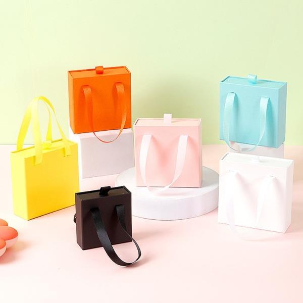 Quality Recyclable Cardboard Packaging Boxes , Hard Rigid Drawer Box Packaging With for sale