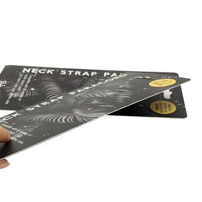 China Folding Paper Cards Recyclable Hang Tag Card Custom Printed Header Cards for sale