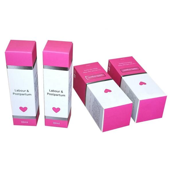 Quality Skin Care Cream Packaging Box Recycled Custom Skincare Set Packaging With Silver for sale